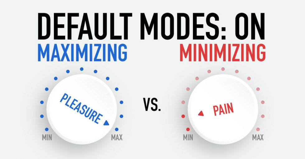 Default Modes: On Maximizing Pleasure Vs. Minimizing Pain - Stefan Georgi