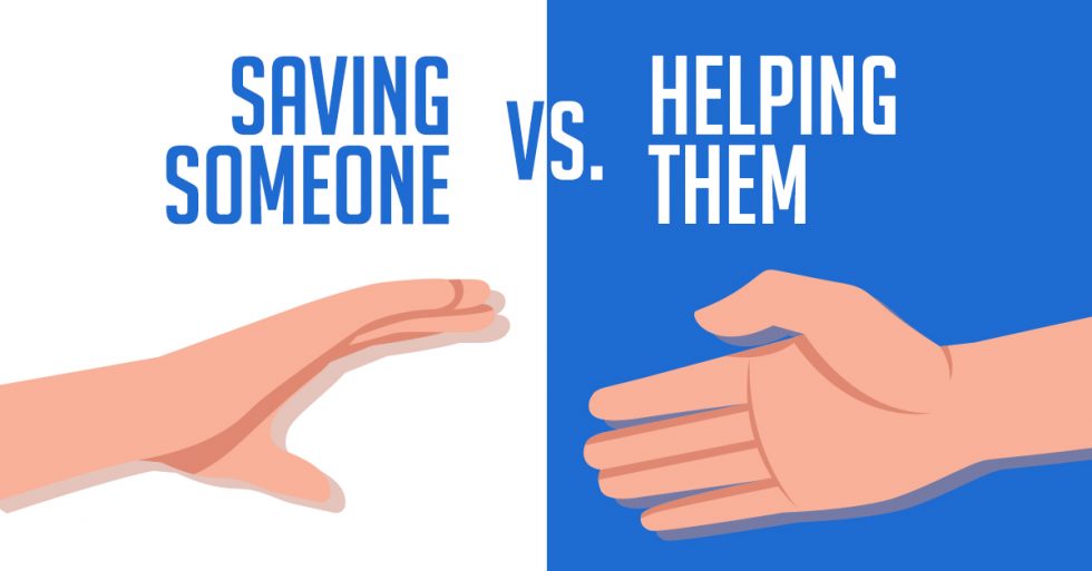 Saving Someone vs. Helping Them - Stefan Georgi