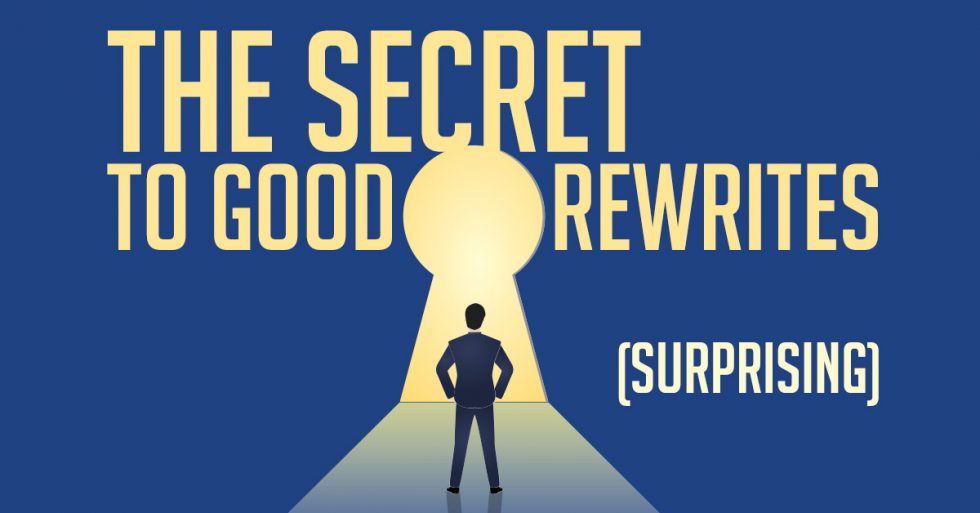 The secret to good rewrites (surprising)… - Stefan Georgi